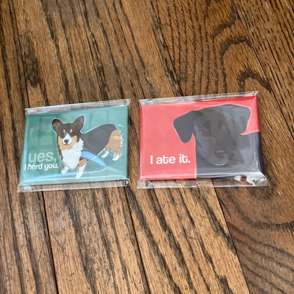 Corgi Magnet - Yes I Herd You - Tri Color Pembroke Welsh Corgi Gifts ...