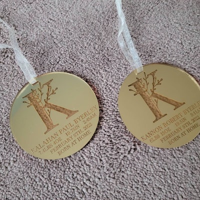 12 Names of Christ Ornaments Set 1 His Name Shall Be Called Names of ...