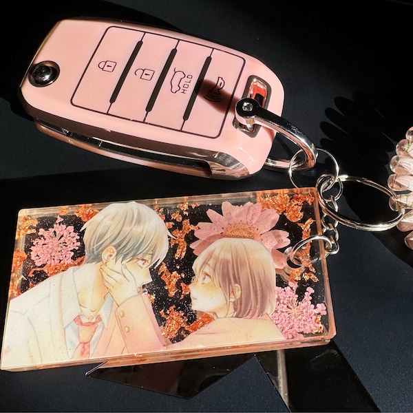 Custom Kpop & Anime Resin Keychains | Text Keychain | Beaded Charms ...