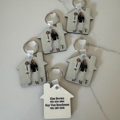 Realtor Sold Sign Keychain, Closing Gift for Clients, House Key Keyring ...
