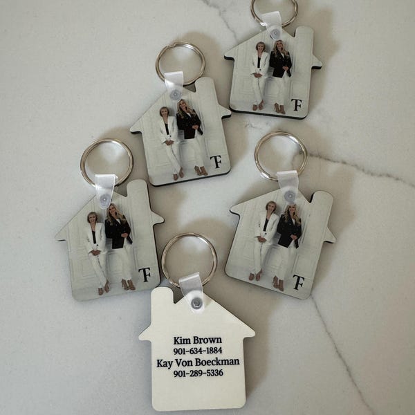 Realtor Sold Sign Keychain, Closing Gift for Clients, House Key Keyring ...