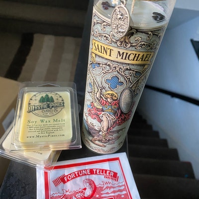 St. Michael Candle Archangel Michael Candle - Etsy