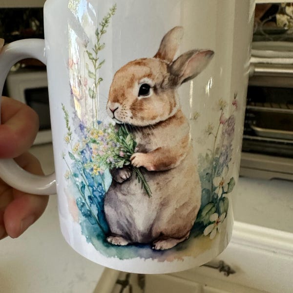 Printable Bunny Birthday Card, Funny Rabbit Birthday Card, Animal ...