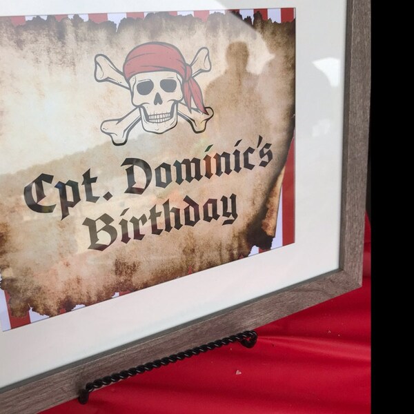 Pirate Birthday Party Signs | Pirate Decorations | Pirate Party ...