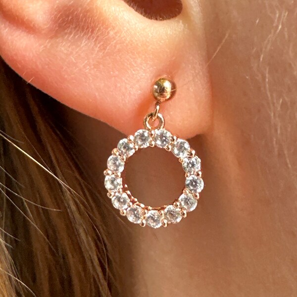 Hoops 15mm Invisible Clip on Earrings, Clip on Hoop Earrings, Non ...