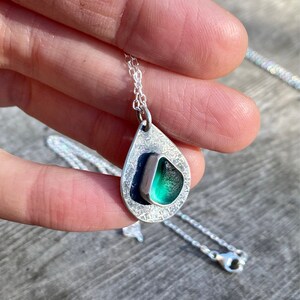 Rainbow Drops..seaglass Picture Seaham Seaglass. Hand Made - Etsy