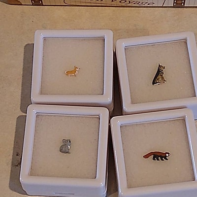 Spooky Trees Hand Painted Miniatures Micro Figurines for Jewelry ...