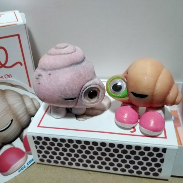Marcel the Shell Fan Art 3D Print Collectible Magnetic Figure Created ...