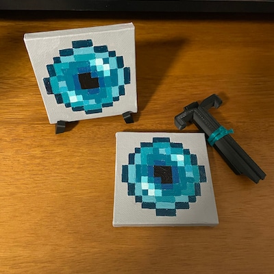 8 X 10 Lilac Minecraft Inspired - Etsy