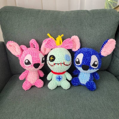 Bundle 3 Pdf Files-digitial Crochet STITCH, Lilo Angel and Scrump ...