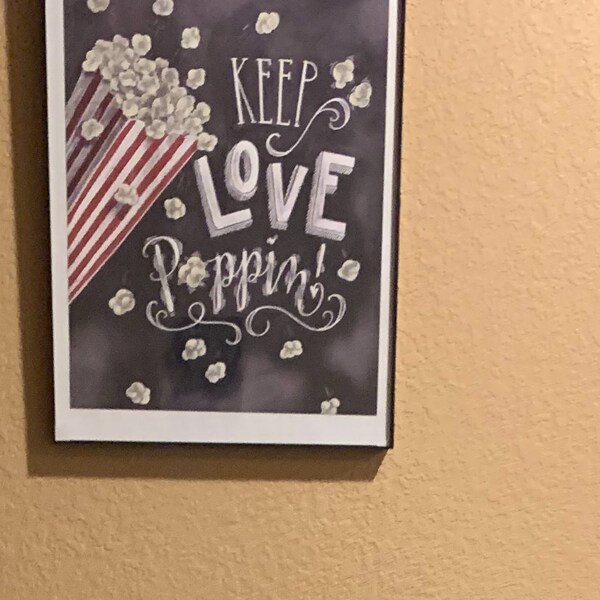 Popcorn Bar, Wedding Popcorn Bar, Popcorn Bar Sign, Chalkboard Art ...