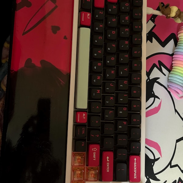 XDA Profile Transparent Keycaps: Colorful LED Shine-through - Etsy