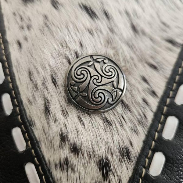 Concho / Screw Back Rivet Celtic Snakes - Etsy