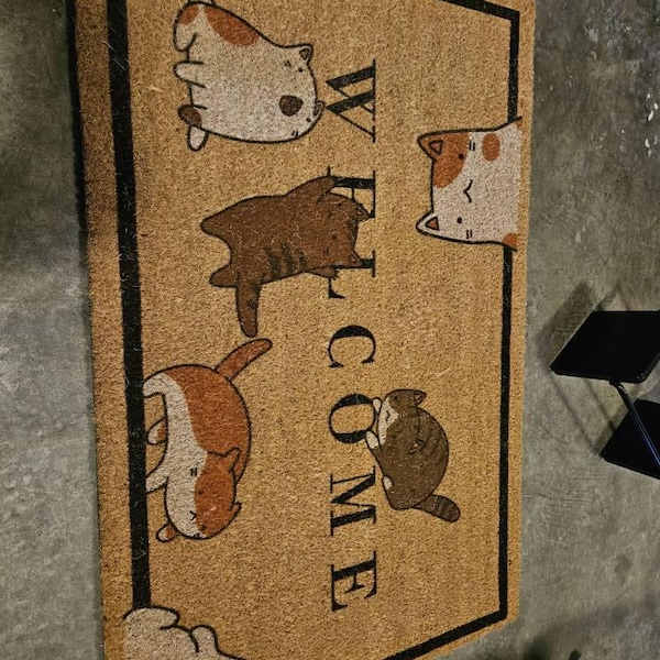 Custom Logo Doormat, Custom Coir Doormat, Welcome Doormat, Corporate ...