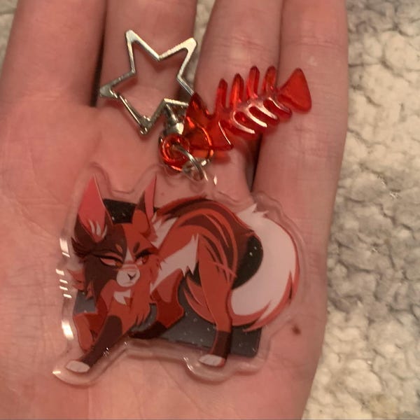 Mapleshade Double Sided Acrylic Charm Keychain - Etsy