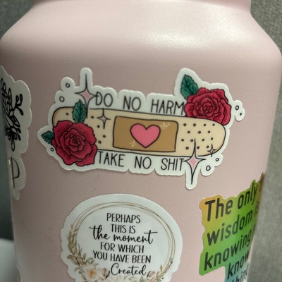 Nurse Practitioner Sticker, Caduceus Sticker, Holographic Sticker, NP ...