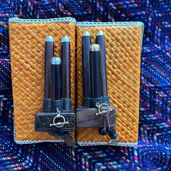 Tepi Kuripe Pipe for Hape Snuff Wooden Smoking Pipe for Herbal Medicine ...