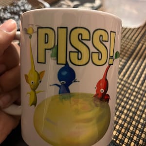 Pikmin PISS Mug - Etsy