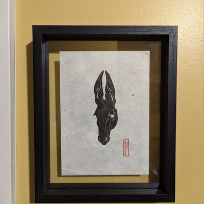 Whiny Cat minimalist Modern Linocut Print Meme Art - Etsy