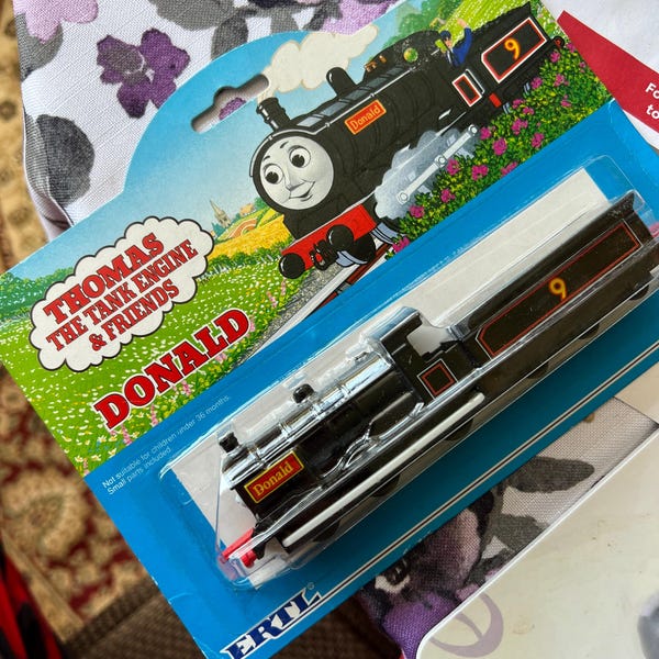 ERTL - Pull-back Thomas - Metal Diecast Railway - Etsy