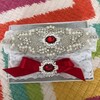Garters for Wedding, Wedding Garter, Red Bridal Garter, Red Wedding ...