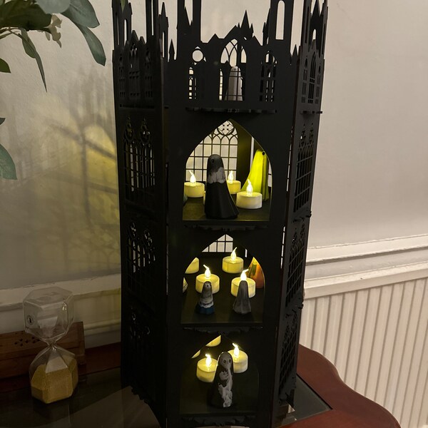 Gothic Display Shelves. READ DESCRIPTION Alternative Goth Death Decor ...