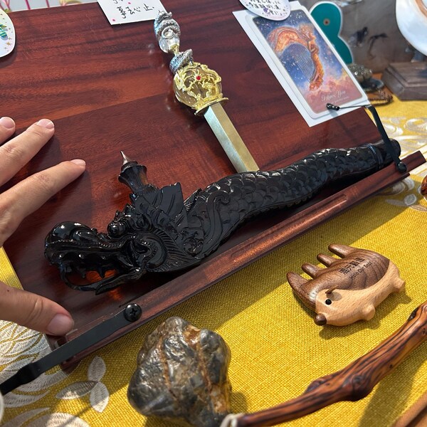 Antique Wooden Inlay Intarsia Burl Wood Handmade Table - Music Box ...