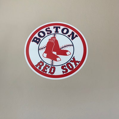 Boston Red Sox Sticker Decal Vinyl SIZES WALL Decor Peel and Stickmural ...