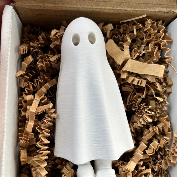 3D Printed Ghost Set - Crochet Look - Perfect for Halloween Decor - Etsy