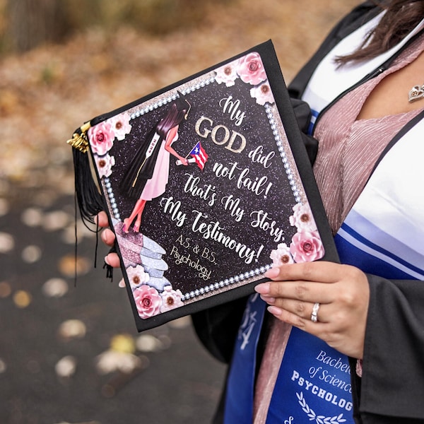 Grad Cap Topper Design Assistance - Custom, Graduation Cap Decoration ...