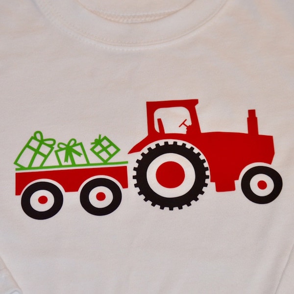 Christmas Svg,farm Tractor SVG File Cutting Template-vector Clip Art ...