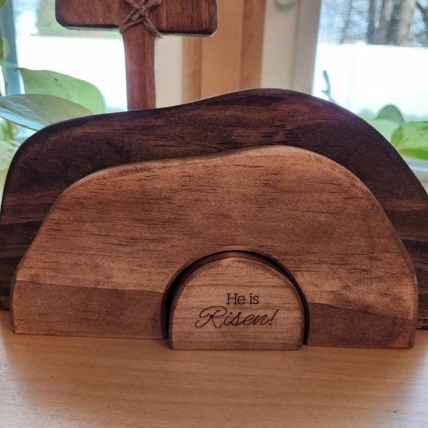 Empty Tomb Display / Empty Tomb Easter Decor Easter Creche Resurrection ...