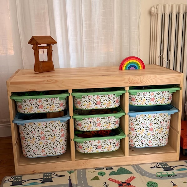 Storage Sticker for Ikea Trofast, Decals for Storage Inserts Ikea ...