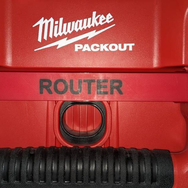 Box and Large Tool Custom Tray Labels Milwaukee Packout Personalise ...