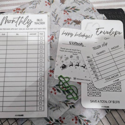 Printable Savings Account/in the Bank Tracker A6/personal Size Digital ...