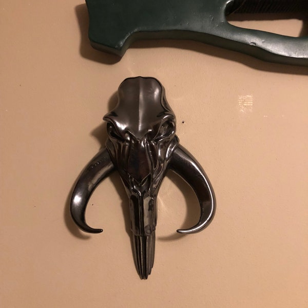 3D Printed Mythosaur Skull Wall Decor - Mandalorian Gift - Etsy