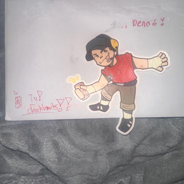 Scout Sticker / Tf2 / Team Fortress 2 / Scout Tf2 / Sticker - Etsy