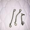 Coat Hanging Loop 90mm / Brass or Gold / Chain to Hang Coat, Coat ...