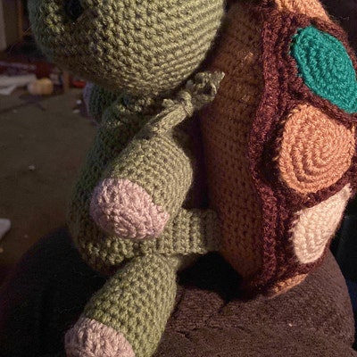 Turtle Toy Pattern, Turtle Tutorial, Mosaic Turtle, Cute Crochet Turtle ...