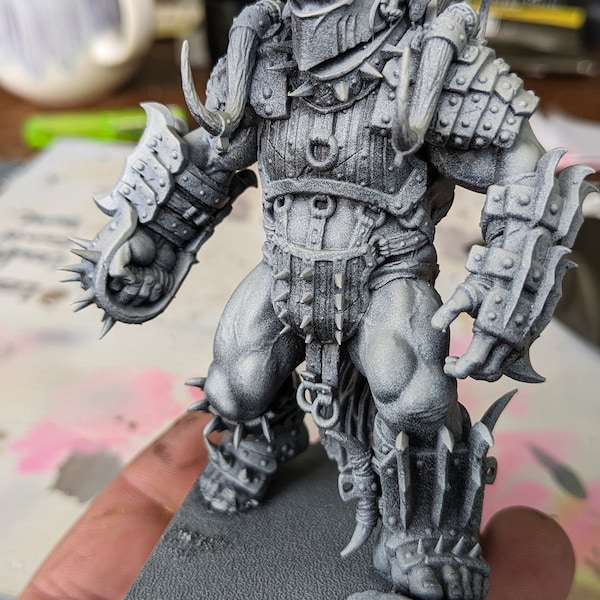 Mounted Giant Miniature - Flesh of Gods | Dwarf Battle Master Model | Dungeons and Dragons | Dnd ...