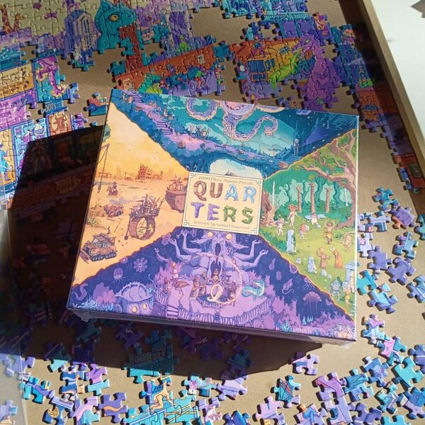 The Sinister Citadel - 1000 Piece Jigsaw Puzzle - Etsy