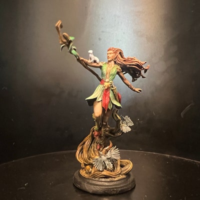 Tiefling Ranger Miniature Twin Goddess Miniatures Tabletop - Etsy