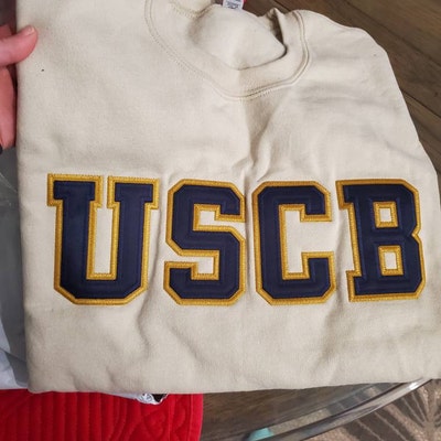 Custom Varsity Embroidered Hoodie / University Sweater/ College Sweater ...