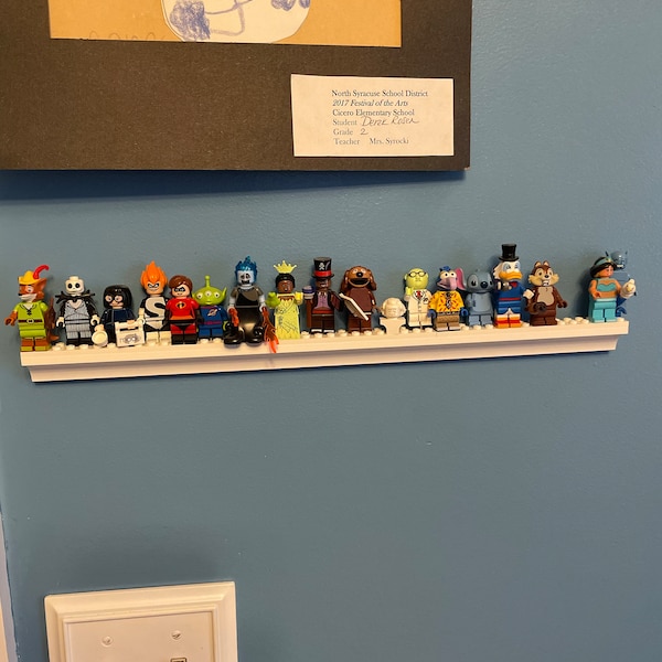 Minifigure Display Shelf #2x48s - Etsy