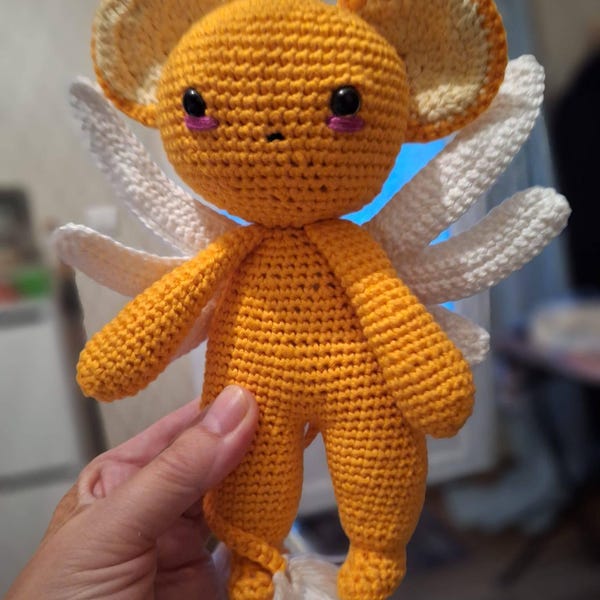 Crochet Amigurumi Crying Zenitsu Anime Inspired Pattern - Etsy
