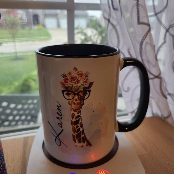 PERSONALIZED Giraffe Mug, Giraffe Gift for Her, Giraffe Gift, Giraffe ...