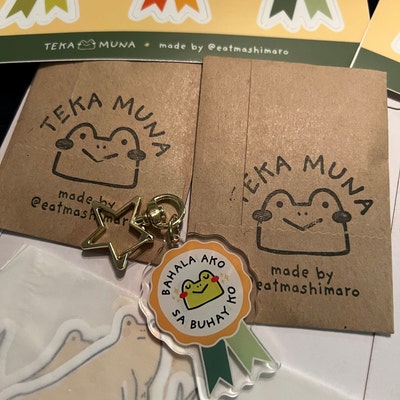 Teka Muna Washi Tape // Filipino Frog and Juicy Pear - Etsy