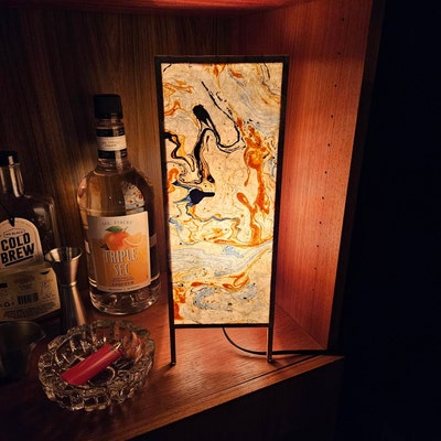 Design Your Own Table Lamp, Custom Bedside Lamp, Accent Lamp, Paper ...