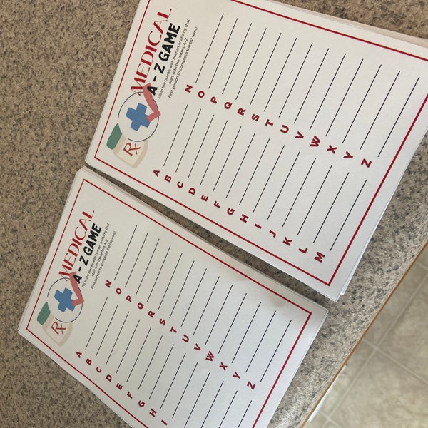 Medical CLINIC Scavenger Hunt | PRINTABLE Medical Game | Doctor Nurse ...