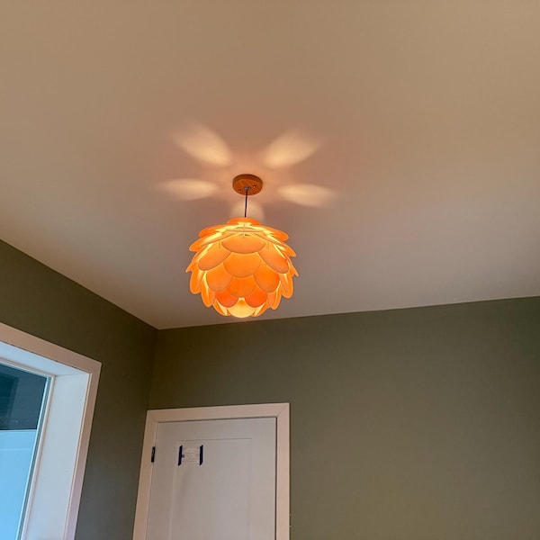 New!ceiling Light-pendant Light-chandelier-light Fixture-wood Pendant ...